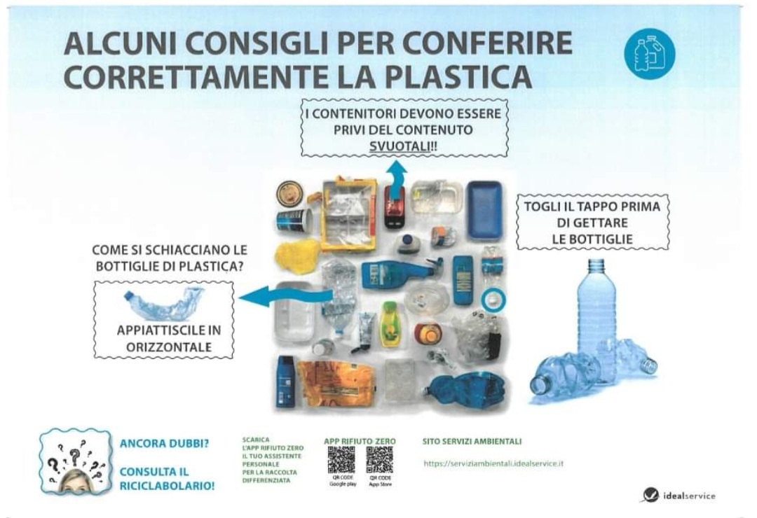 RACCOLTA PLASTICA. AGGIORNAMENTO - Piansano