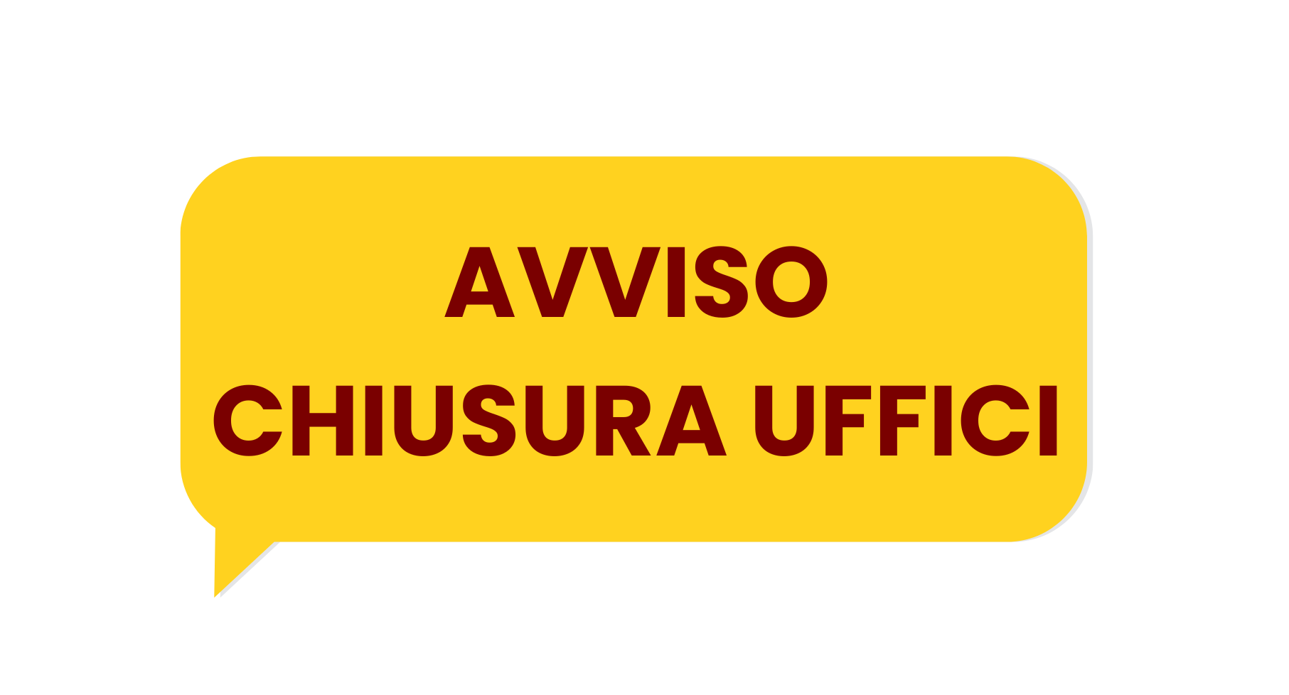 Chiusura uffici sabato 4 aprile 2026 - Visco